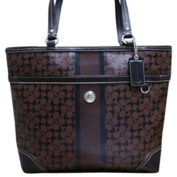 Coach | Bags | Coach Leather Logo Bag | Poshmark